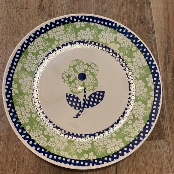 Moda International | Dining | Vintage Mod Flower Power Plate | Poshmark